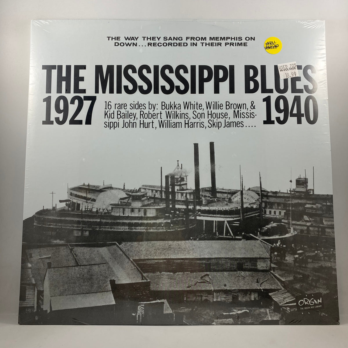 Various – The Mississippi Blues 1927-1940 LP USED Vinyl Mint / Still S – Hi-Voltage Records