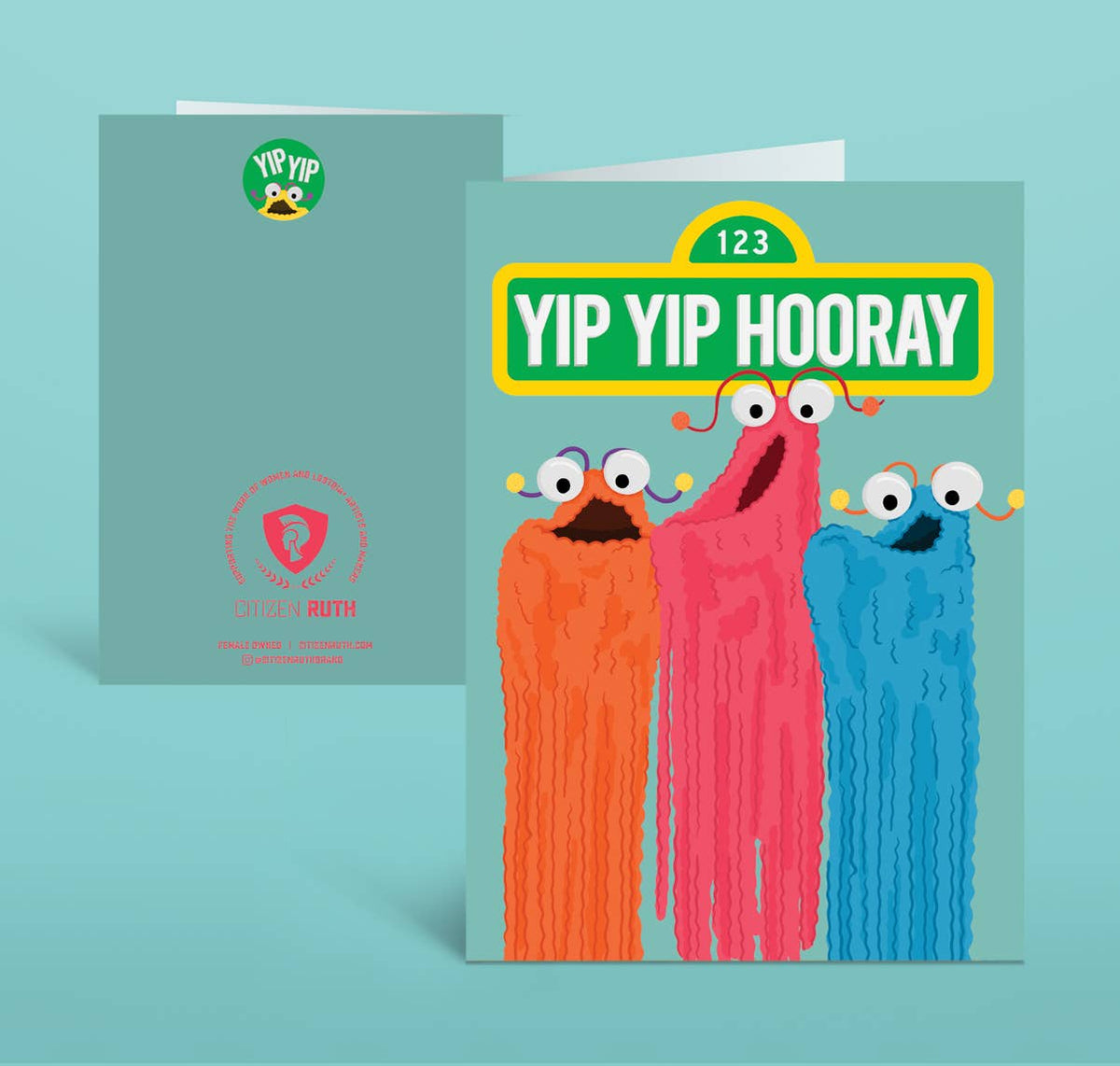 Yip Yip Hooray Card – Hi-Voltage Records