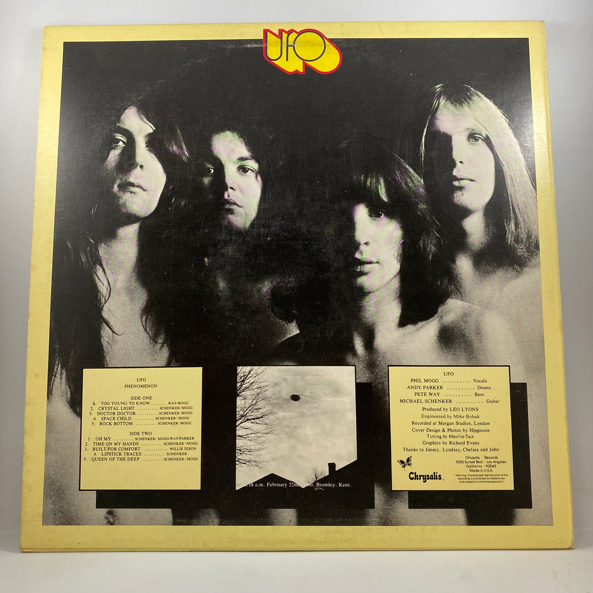 UFO – Phenomenon LP USED Vinyl VG/VG+ – Hi-Voltage Records