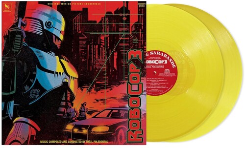 Robocop 3 (Original Soundtrack) 2LP NEW – Hi-Voltage Records