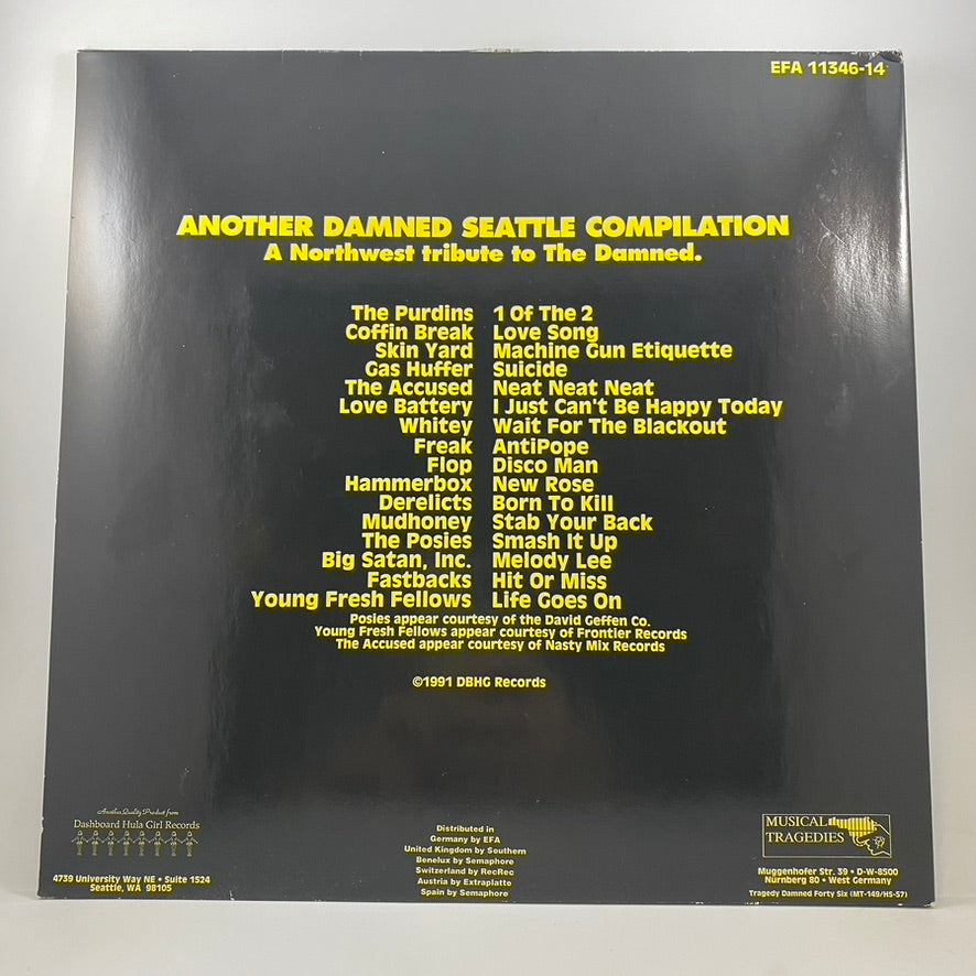 Various – Another Damned Seattle Compilation LP USED Vinyl VG+/VG+ – Hi ...