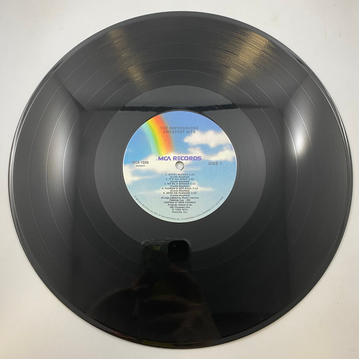 The Impressions – Greatest Hits LP USED Vinyl VG+/VG+ – Hi-Voltage Records