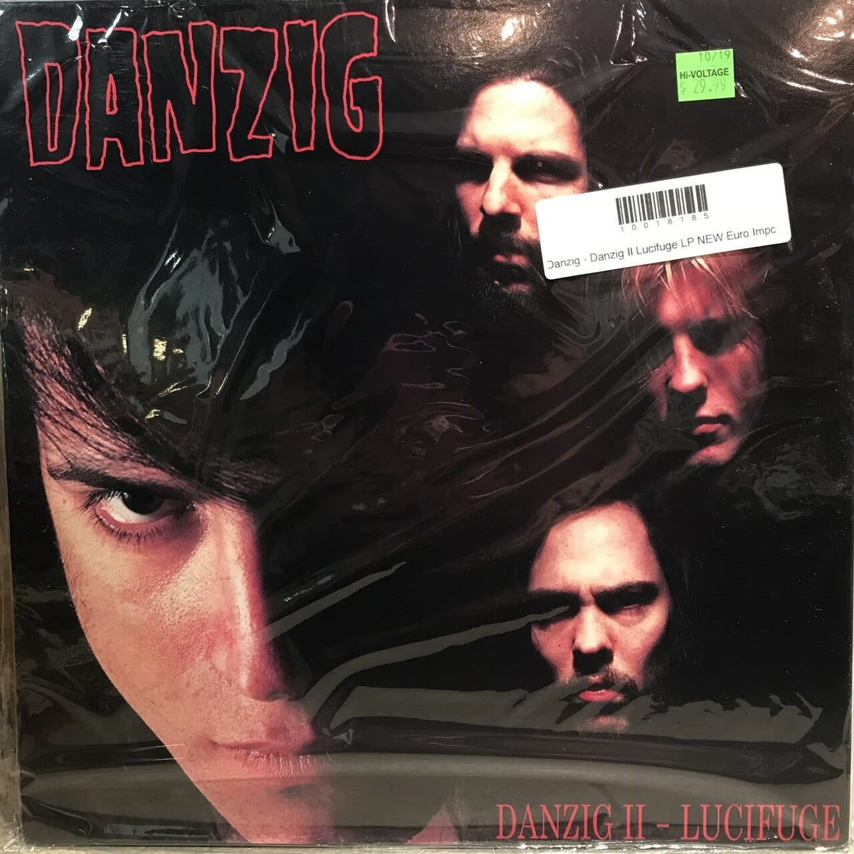 Danzig - Danzig II Lucifuge LP NEW Euro Import – Hi-Voltage Records