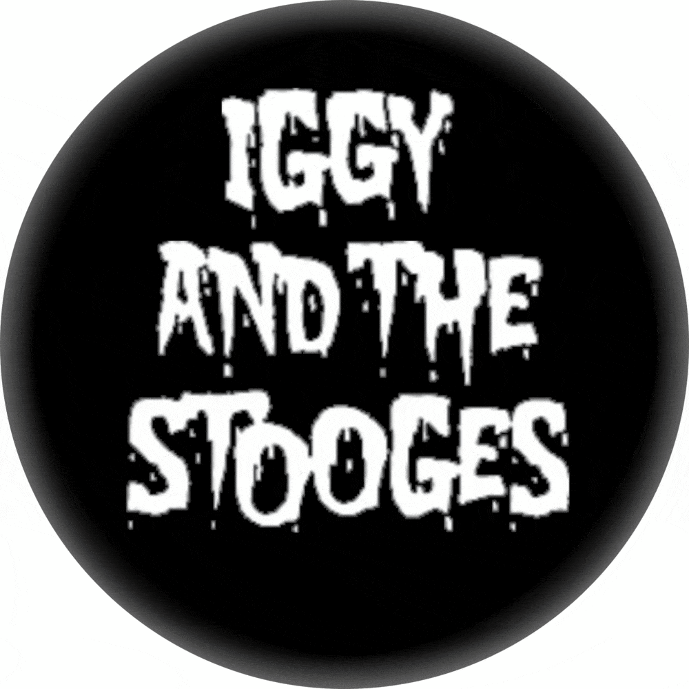 Pin-on Button - 1 Inch - Pop, Iggy - "Iggy & The Stooges" – Hi-Voltage ...