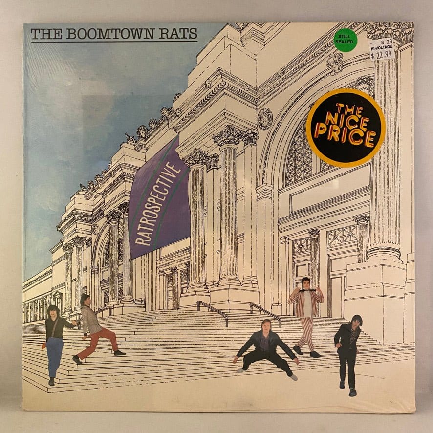 Boomtown Rats – Ratrospective LP USED NOS STILL SEALED – Hi-Voltage Records