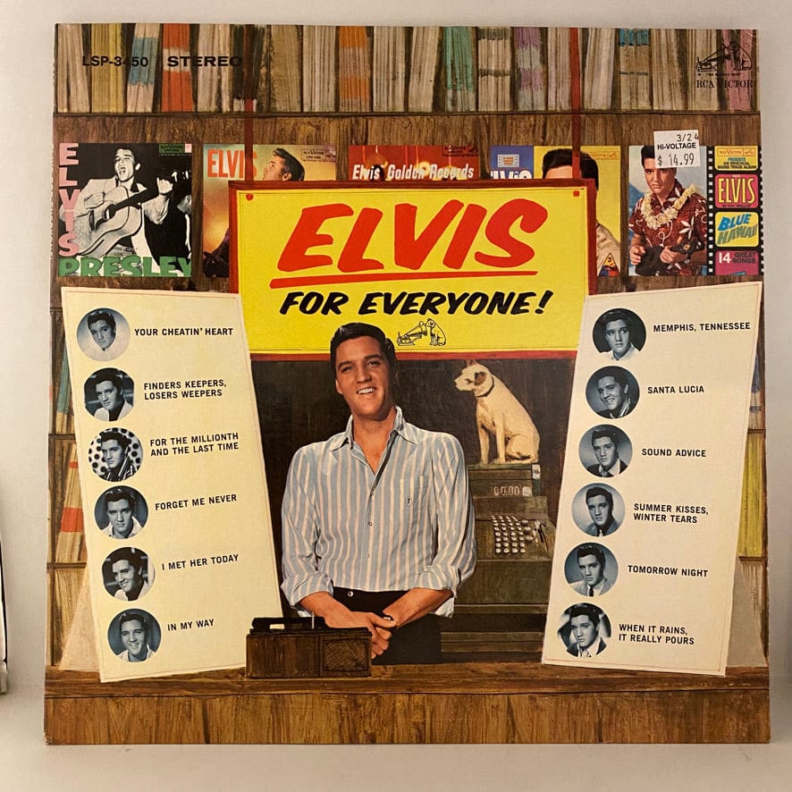 Elvis Presley – Elvis For Everyone! LP USED VG++/VG+ 1977 Pressing – Hi ...