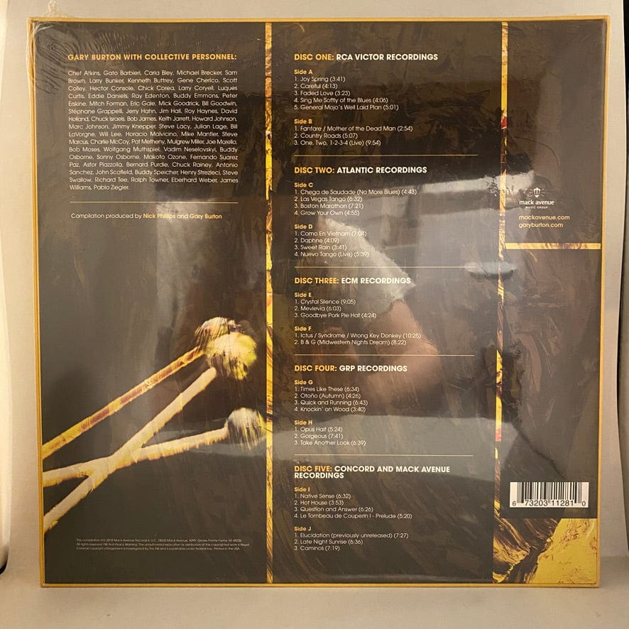 Gary Burton – Take Another Look: A Career Retrospective 5LP Box Set US ...