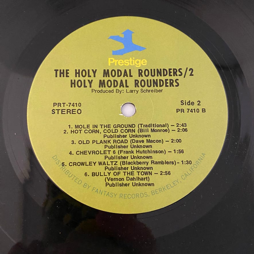Holy Modal Rounders – The Holy Modal Rounders 2 LP USED VG+/VG+ Green ...