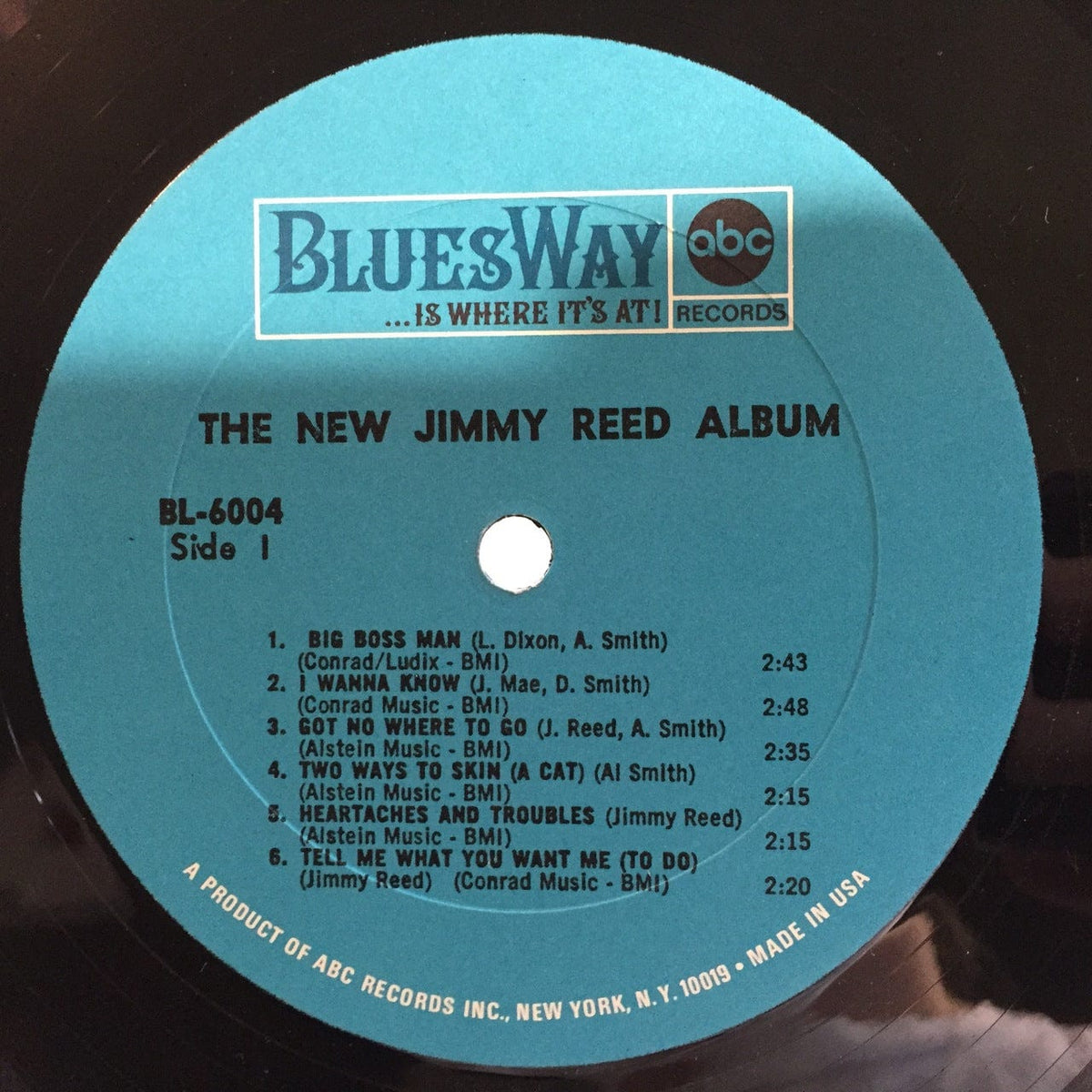 Jimmy Reed - The New Jimmy Reed Album LP VG++-VG++ USED – Hi-Voltage ...