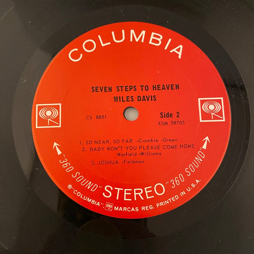 Miles Davis – Seven Steps To Heaven LP USED VG+/VG 1963 Original Press – Hi-Voltage Records