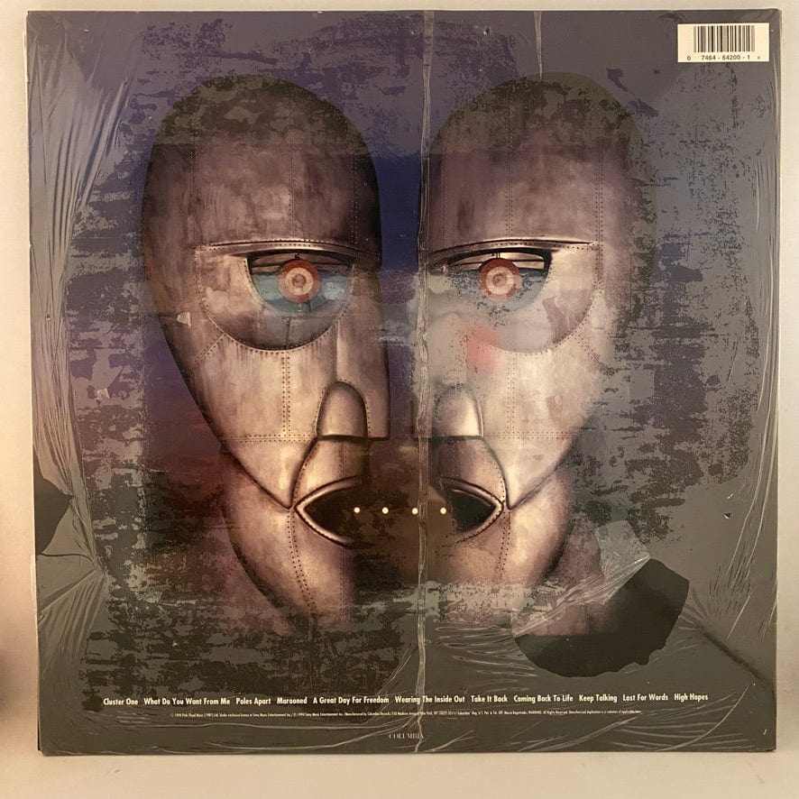 Pink Floyd – The Division Bell LP USED NM/VG+ Transparent Blue Vinyl 1 ...